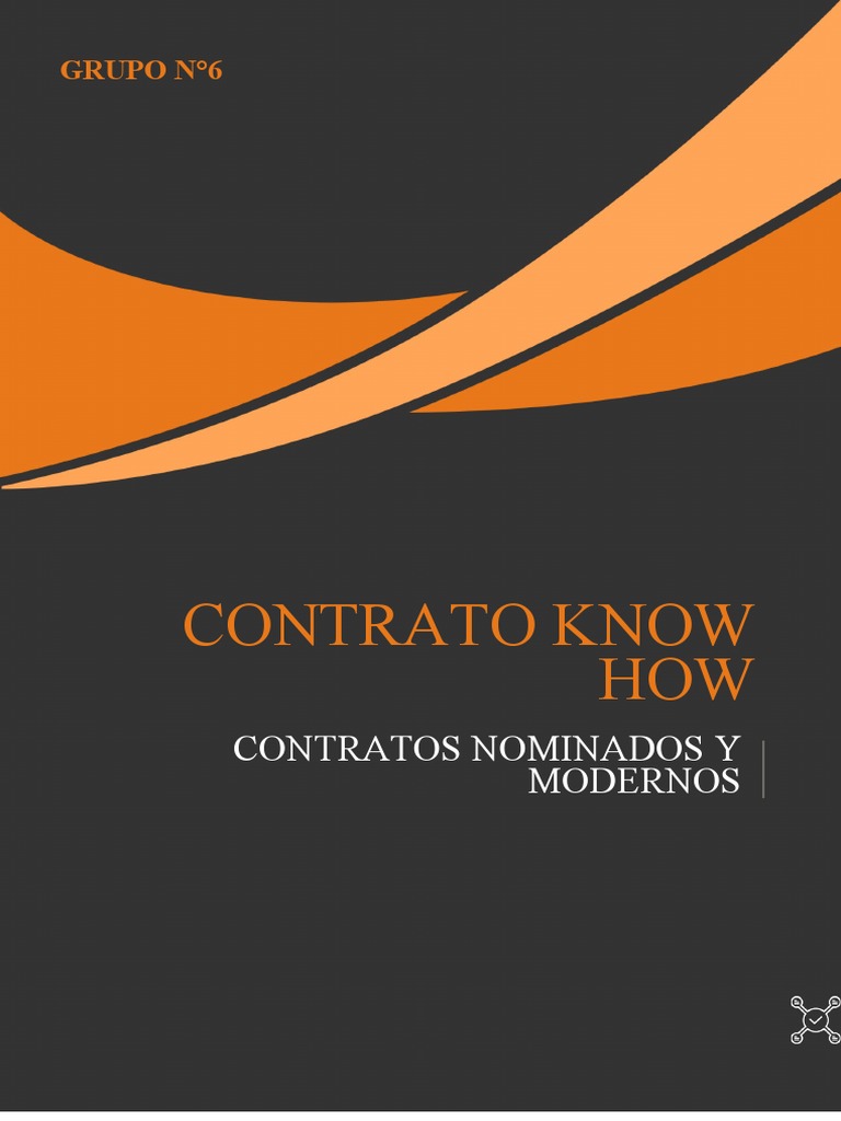 Contrato Know How | PDF | Propiedad | Conocimiento