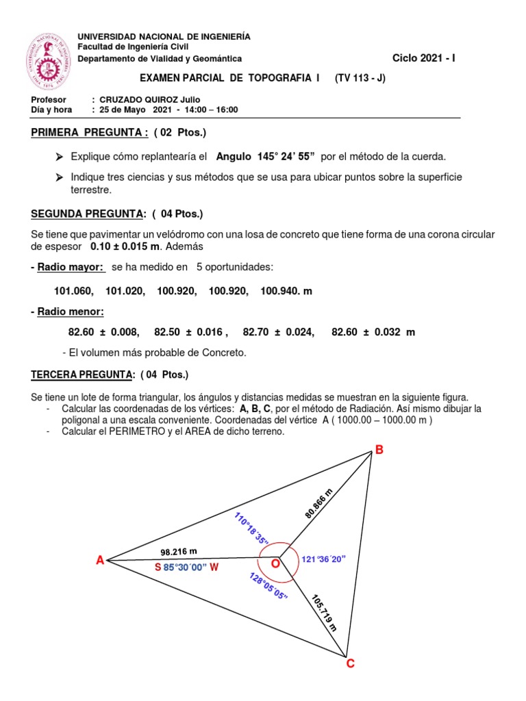 Exapar Topo 2021 1 | PDF | Topografía | Geofísica