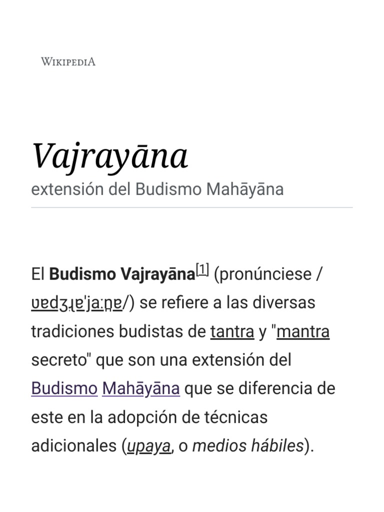 Vajrayāna - PDF Versão 1 | PDF | Vajrayana | Budismo tibetano