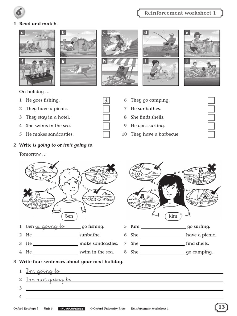 Oxford Rooftops 5th - Reinforcement and Extension-13 | PDF
