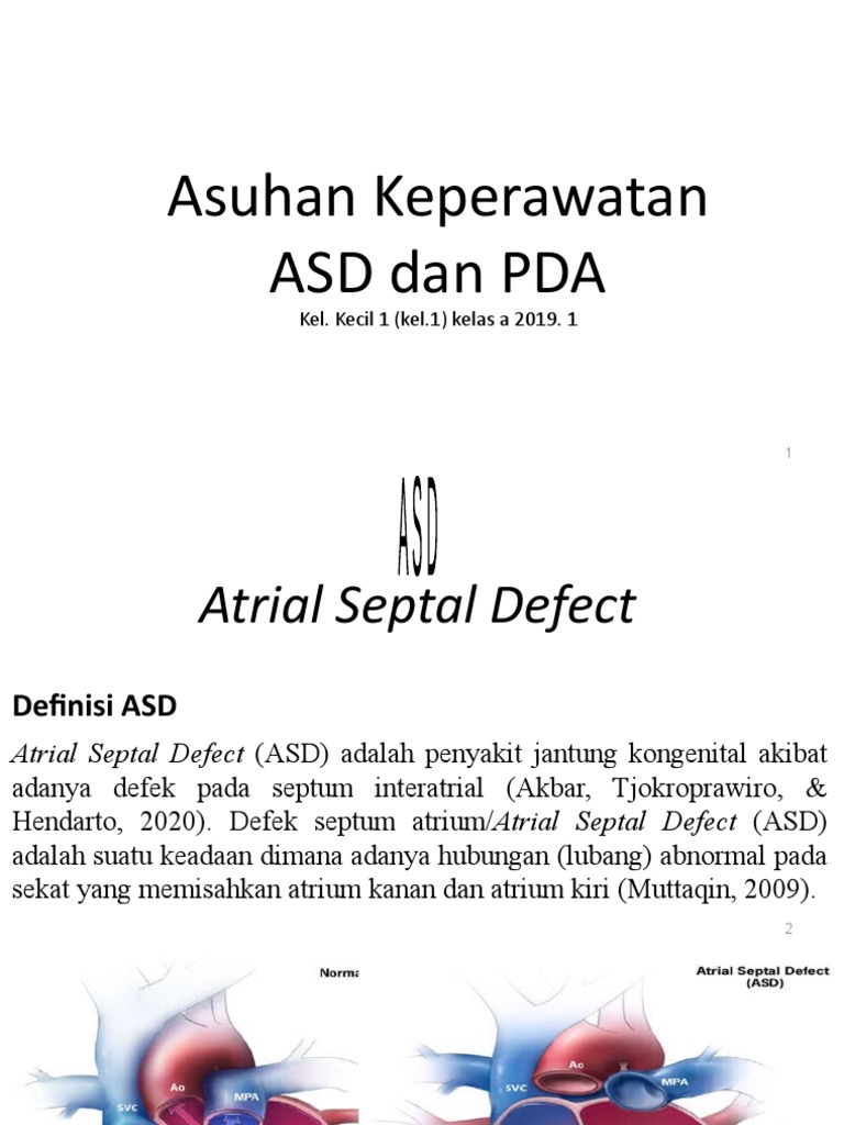 Askep ASD Dan PDA Kel. 1 (A 2019 1) Rev | PDF | Pengembangan Diri | Sains & Matematika