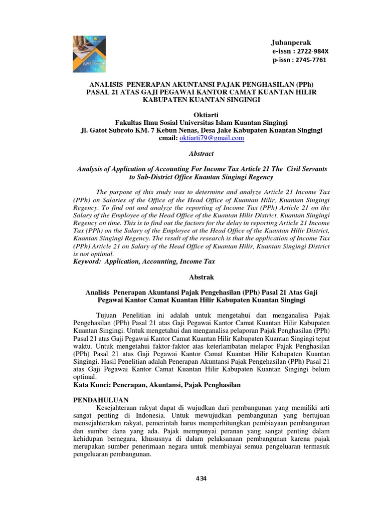 1734-Article Text-7058-1-10-20211005 | PDF | Pengelolaan Keuangan & Uang