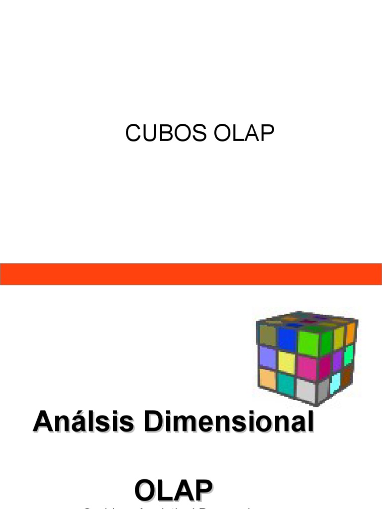 Cubos OLAP | PDF | Ciencias de la Información | Edad de información