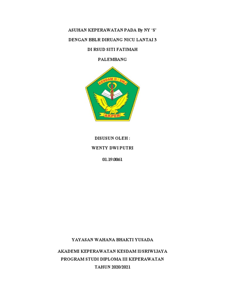 Askep Anak BBRL | PDF