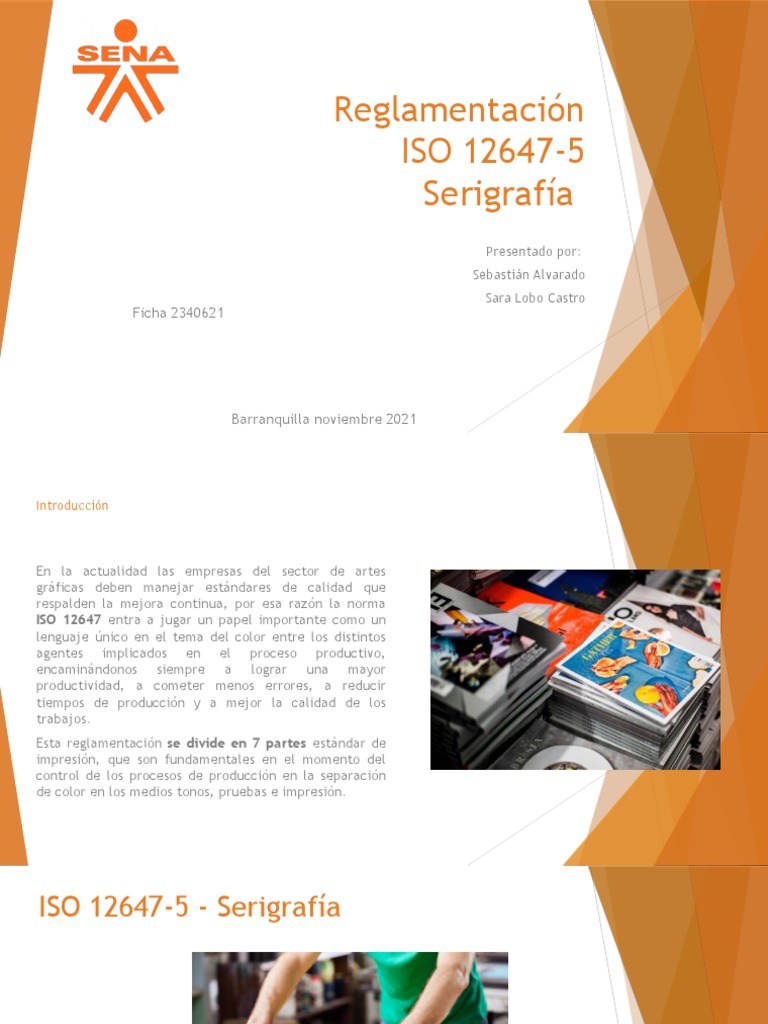 Iso 12647-5 | PDF | Color | Organización internacional para la ...