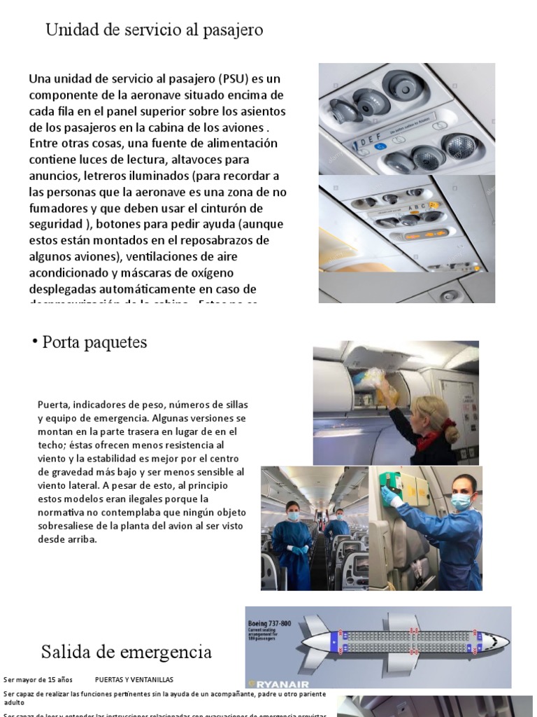 Unidad de Servicio Al Pasajero Pax 2 | PDF | Avión | Aviación