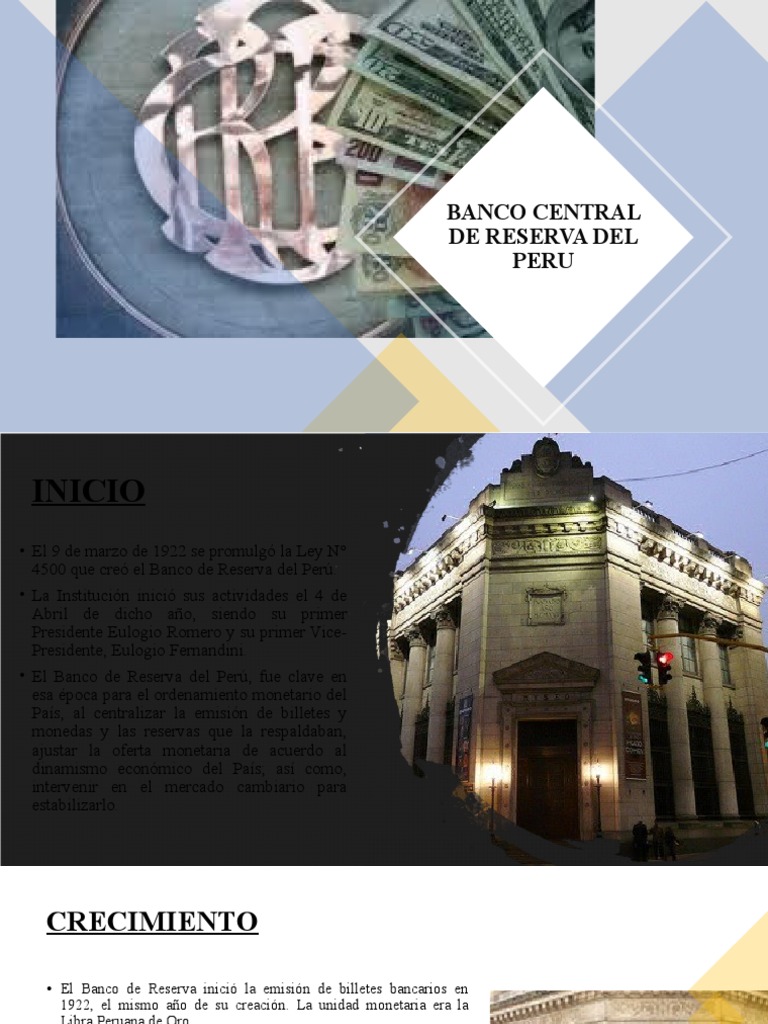 Banco Central de Reserva Del Perú | Download Free PDF | Macroeconómica | Comercio