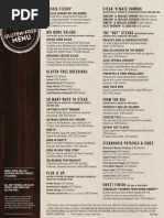 Full Menu PDF | PDF | Hamburgers | Bacon