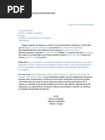 Carta de Invitacion Formal A Una Autoridad | PDF | Derecho