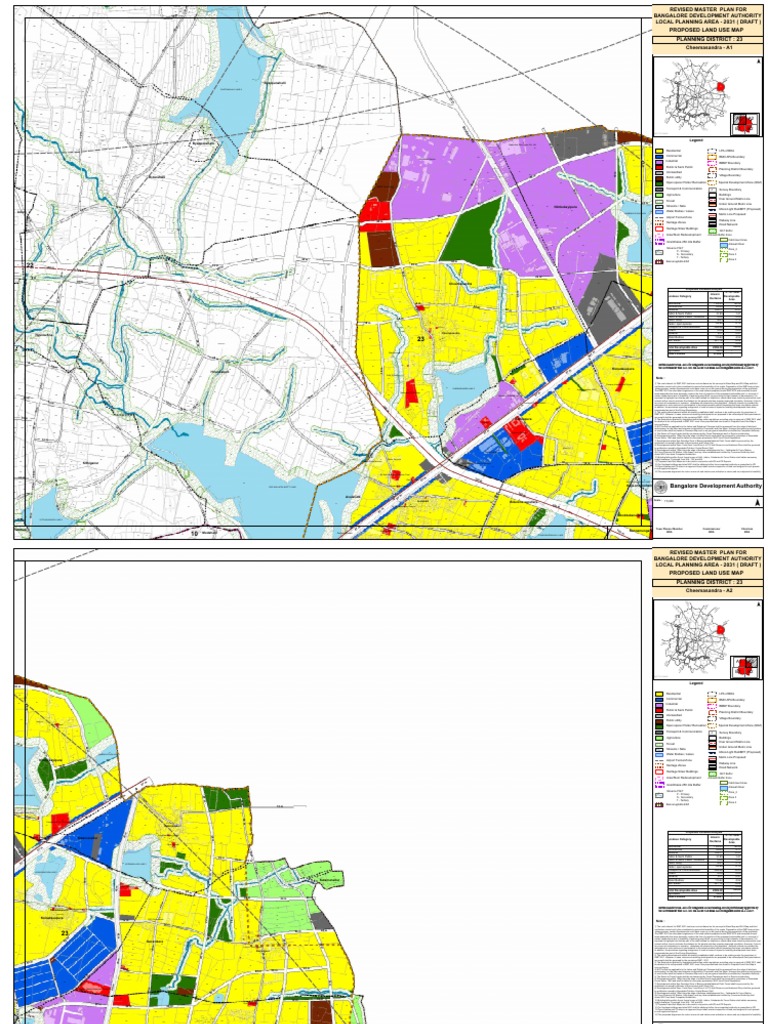 Bengaluru Bda RMP 2031 Plu 23 | PDF | Bangalore | Planning