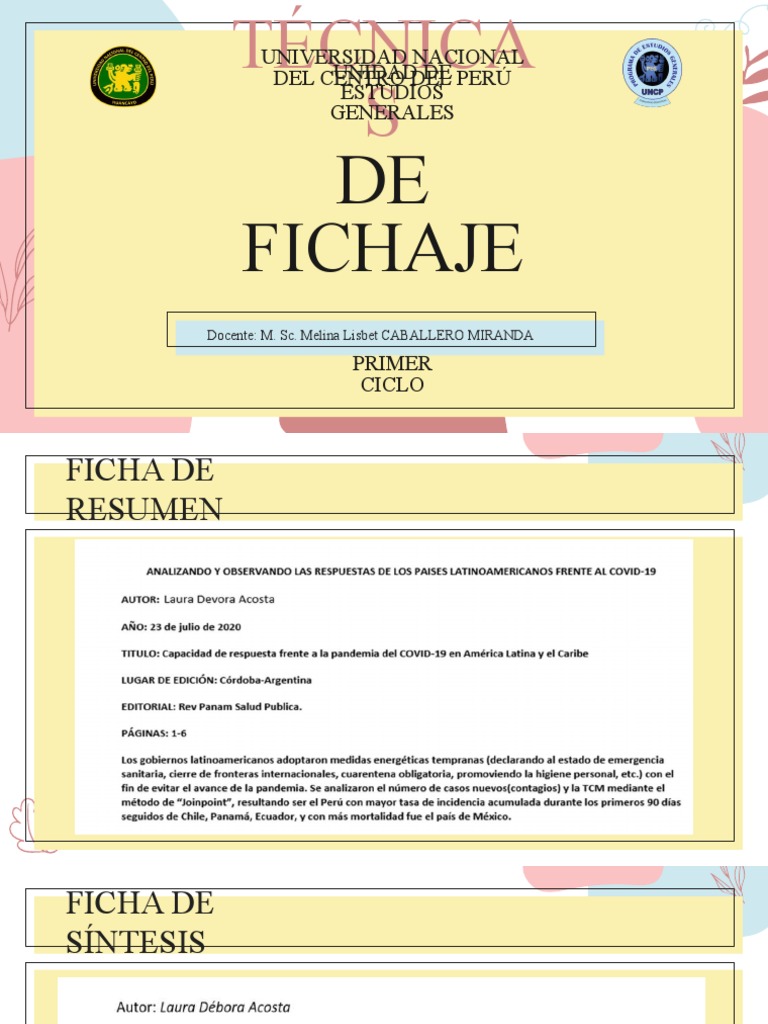 Técnicas de Fichaje | PDF