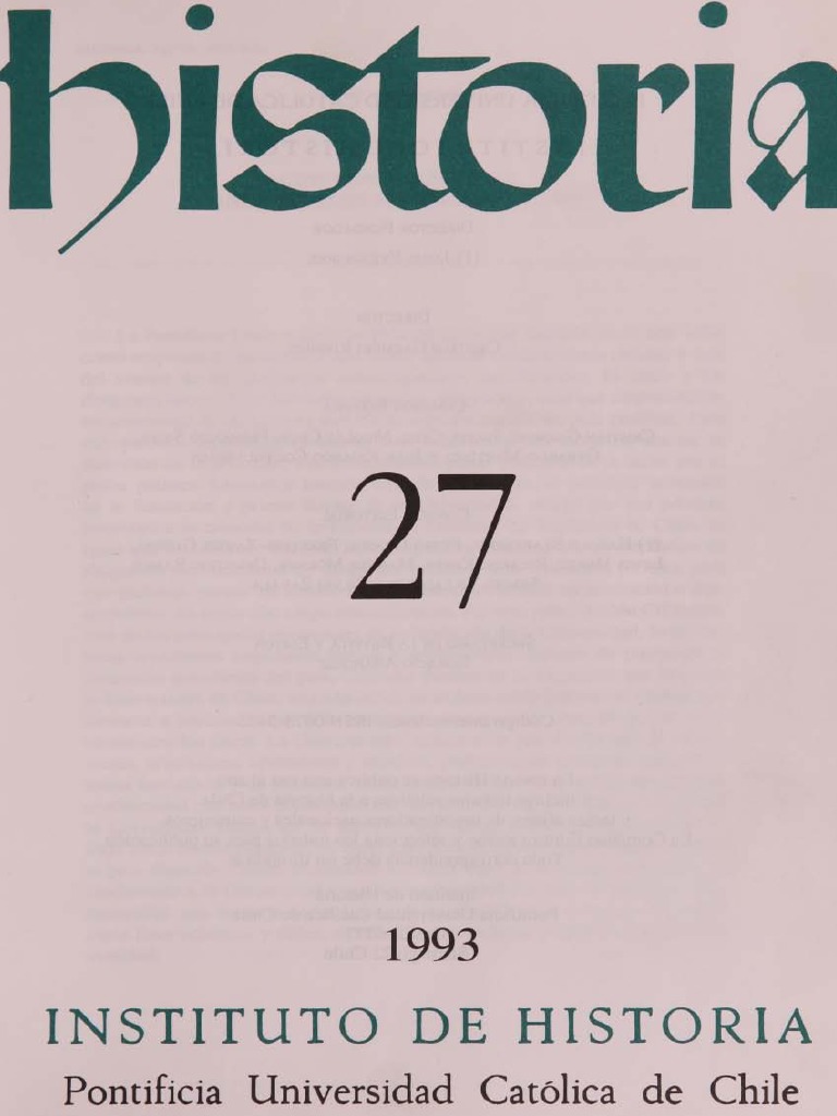 Historia Chilena | PDF | Universidad | Chile