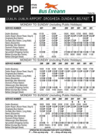 Belfast Derry Bus | PDF | Urban Geography | Transport