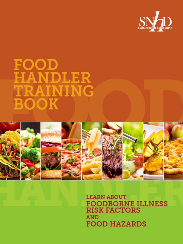 Food Handler Training Book: Foodborne Illness Risk Factors Food Hazards ...