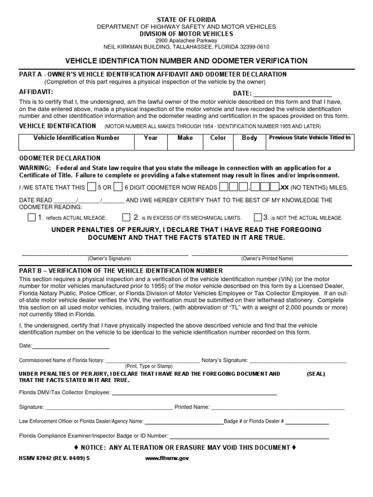 82042 | Department Of Motor Vehicles | Notary Public