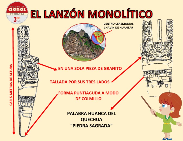 El Lanzón Monolítico | PDF