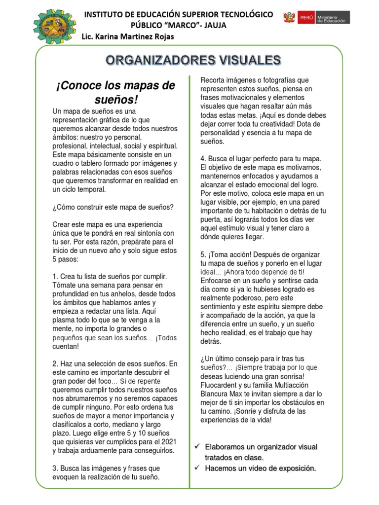 Organizadores Visuales-Tarea N°8 | PDF | Sueño