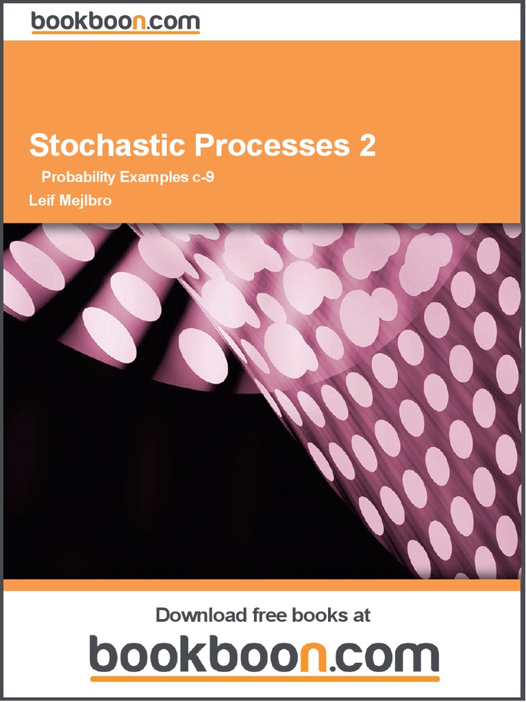 Stochastic Processes 2 | PDF | Markov Chain | Stochastic Process