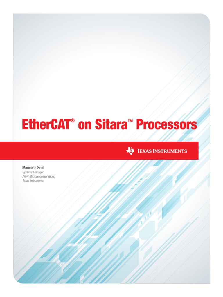 EtherCAT On Sitara Processors Spry187i | PDF | Field Programmable Gate ...