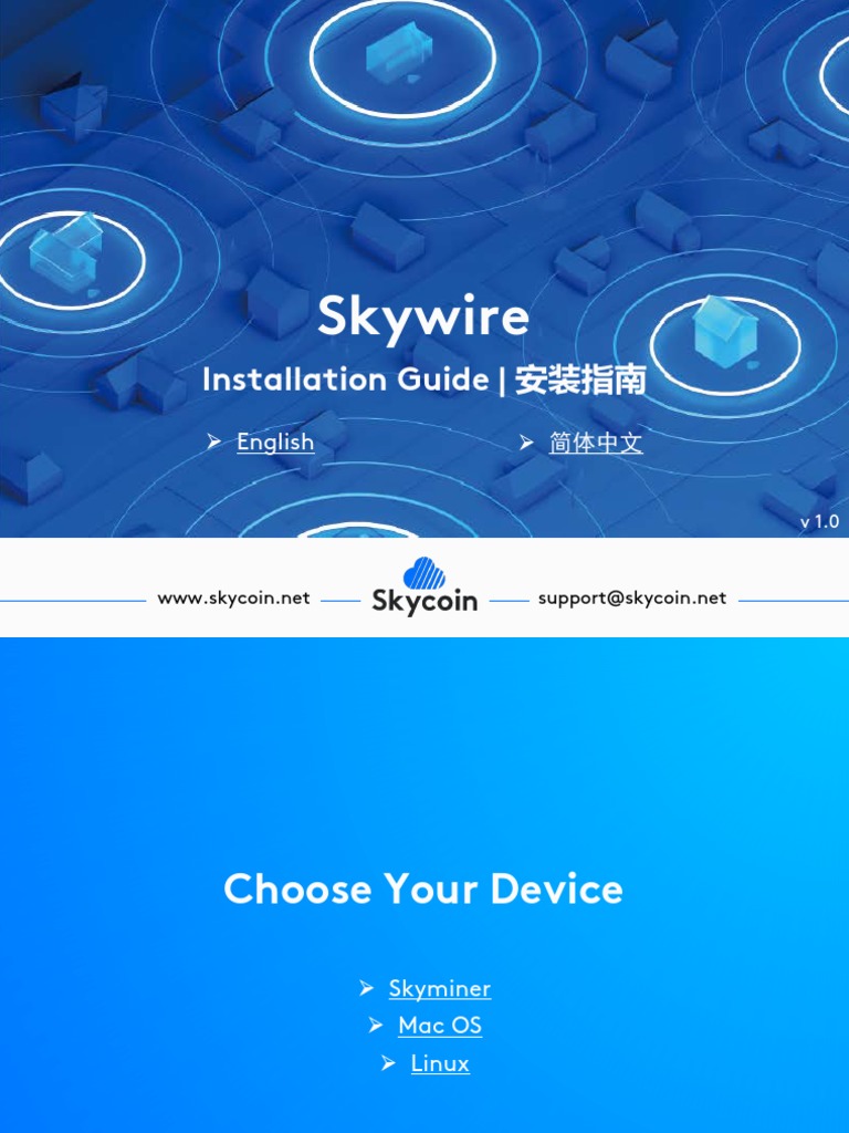 Skywire Installation Guide v1.0 | PDF | Local Area Network | Node (Networking)