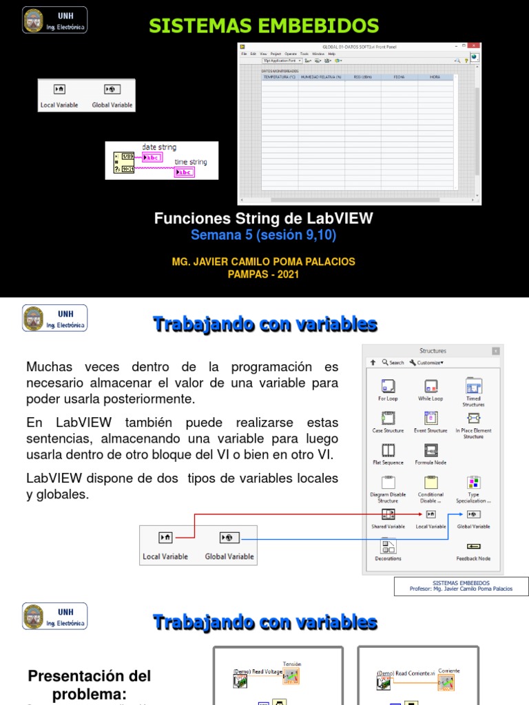 Sistemas Embebidos: Funciones String de Labview | PDF | Ingeniería Informática | Informática