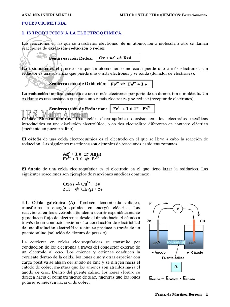 Potenciometría: Fundamentos y Aplicaciones | PDF | Química | Valoración