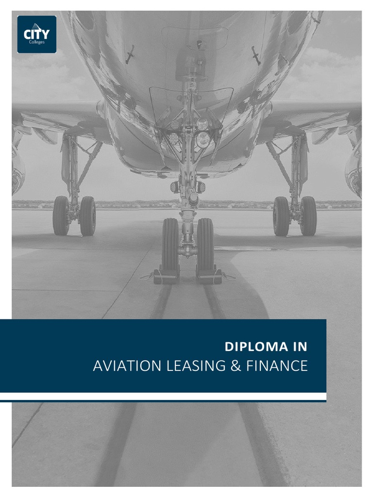 Aviation Leasing & Finance: Diploma in | PDF | Lease | Risk