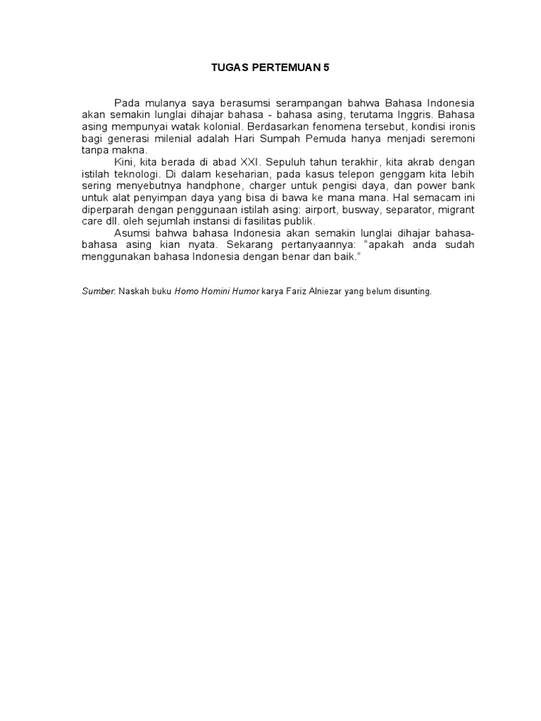 Tugas Temu 5 Lailatil Mardiah 202205054 | PDF