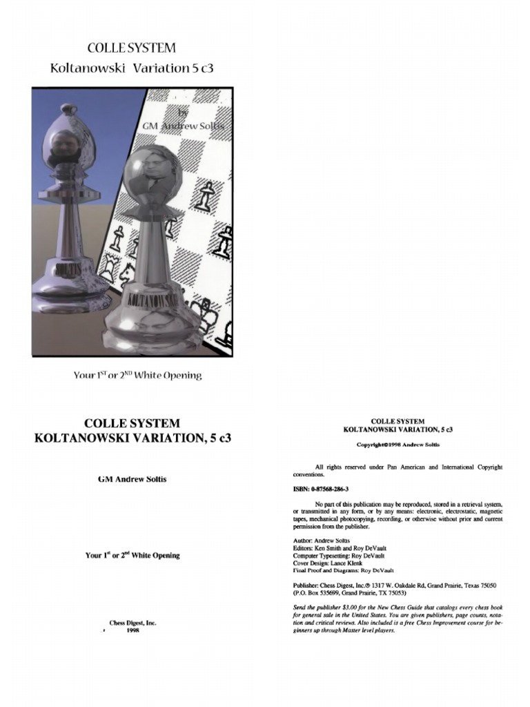 Soltis - Colle Koltanowski 5c3 | PDF