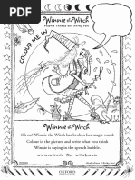 Winnie The Witch Colouring Sheet | PDF