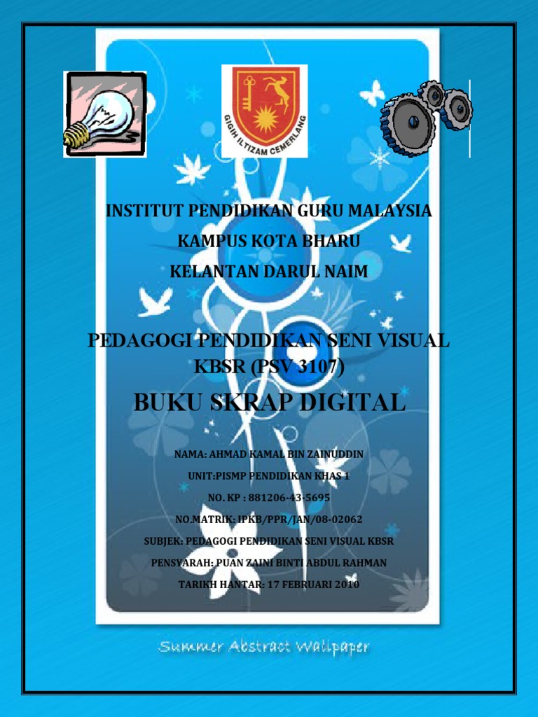 Muka Depan Buku Skrap 2 | PDF | Komputer