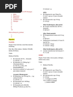 Nilai TTV Normal Berdasarkan Usia | PDF