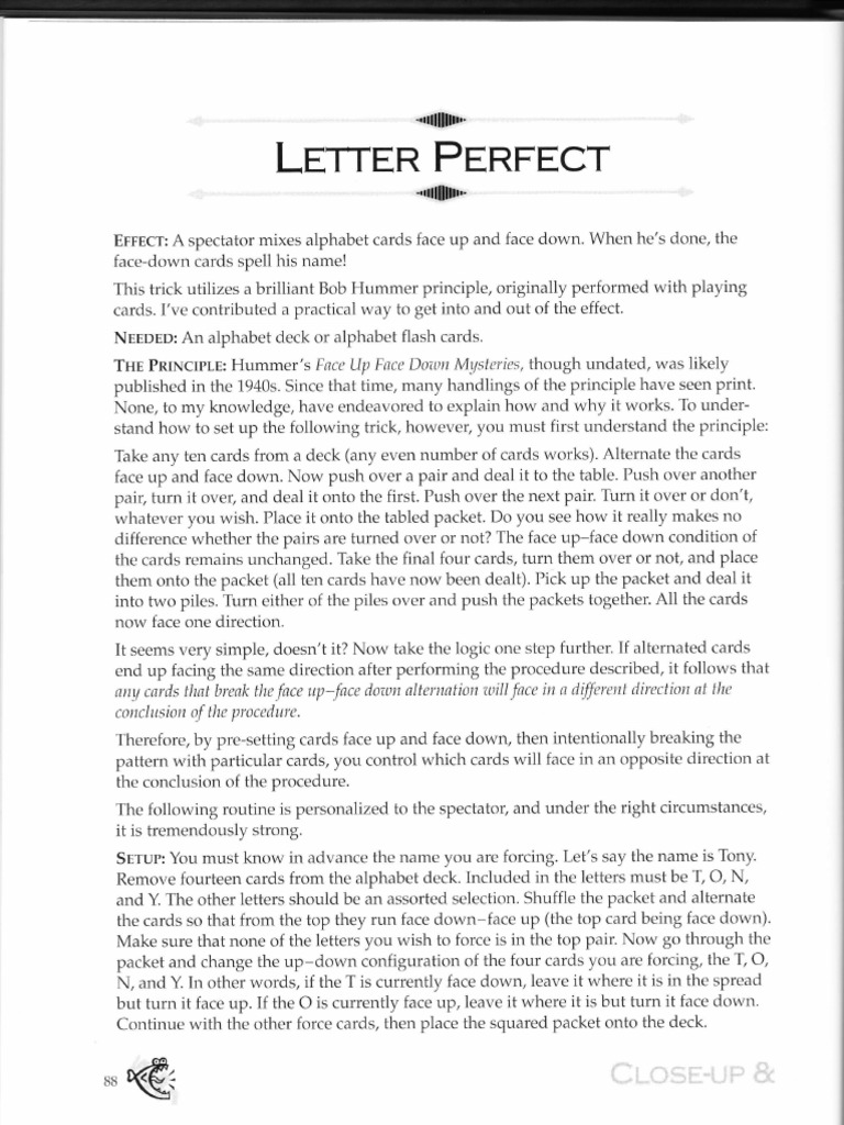 Letter Perfect | PDF | Games Of Chance | Applied Probability