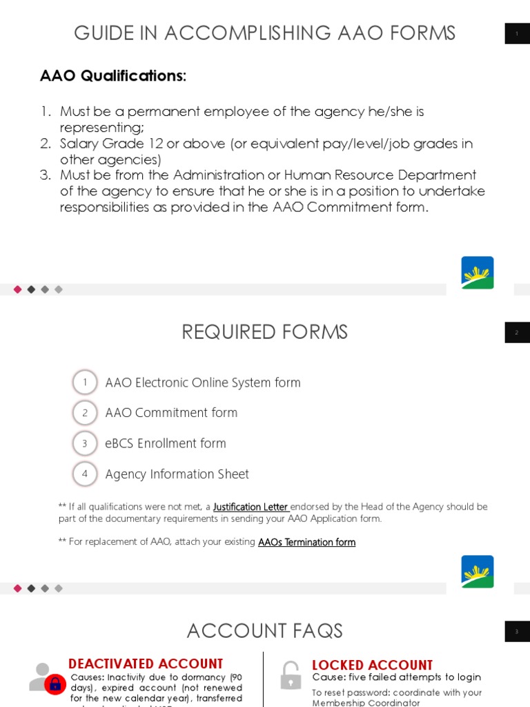 2021 Guide in Accomplishing AAO Forms | PDF | Privacy | Cyberspace