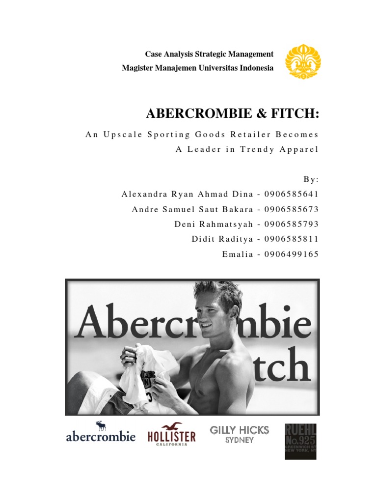 Abercrombie & Fitch Case Study - Strategic MGT | PDF | Retail | Brand
