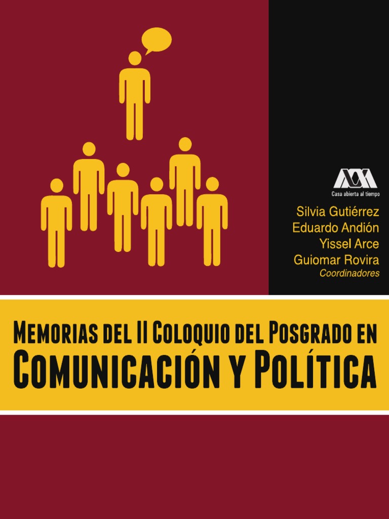 Memorias Uam 2do Coloquio | PDF | Esfera pública | Internet