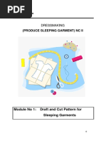 TVL SHS DRESSMAKING 12 Q2 Module 1 DRAFT AND CUT PATTERN FOR LADIES BLOUSE | PDF | Blouse | Seam ...