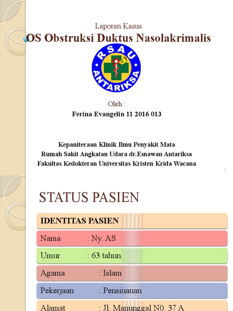 Laporan Kasus ODNL Stephanie | PDF