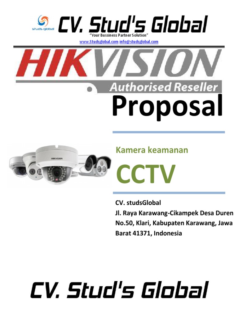 Proposal CCTV | PDF