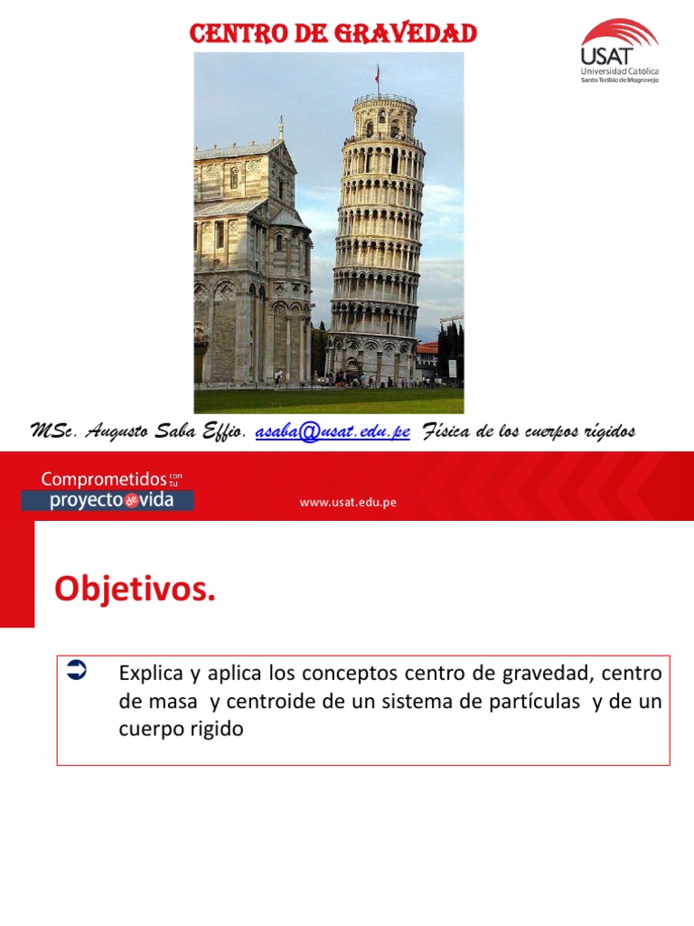 Ssaad | PDF | Centro de masa | Gravedad