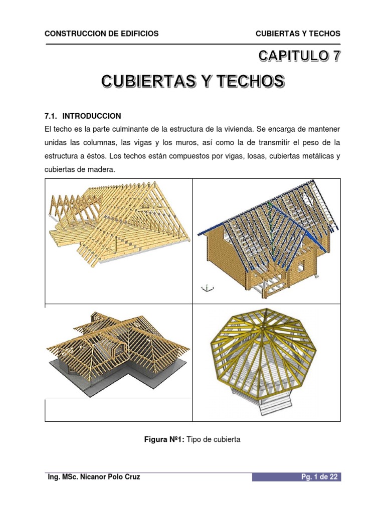 Partes De Una Estructura De Techo
