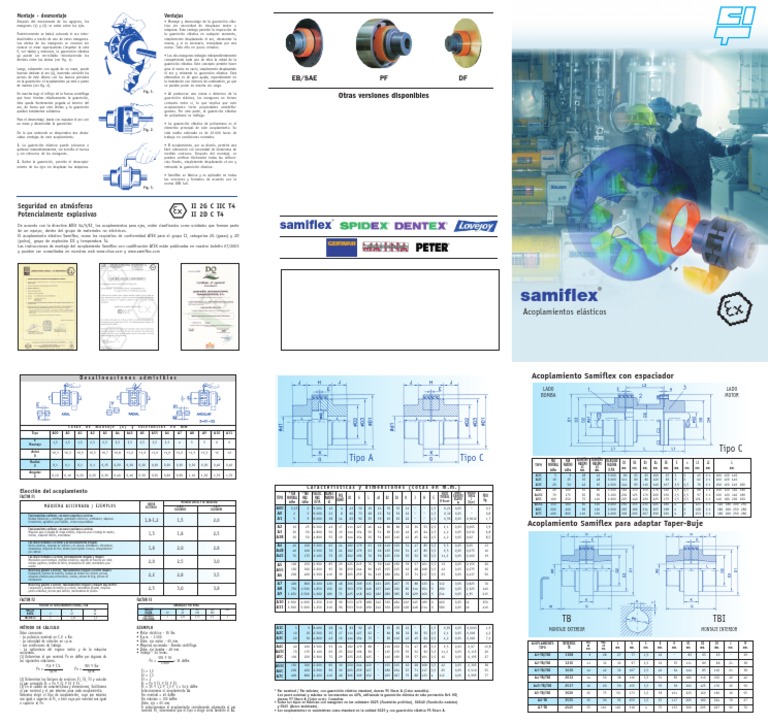 Acoplamientos Samiflex Acoples 1 | PDF