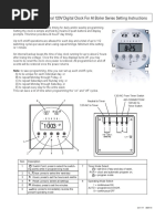 TopTronic TDDGT - Instruction Manual | PDF | Timer | Electronic Engineering