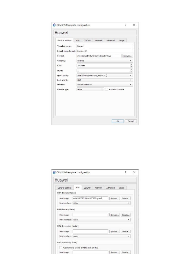 Configuración Huawei AR1000v | PDF