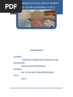 Propiedades y Clasificación de Agregados | PDF | Hormigón | Cemento