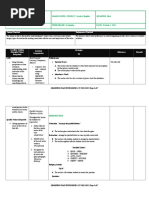 Explicit Teaching Lesson Plan in English | PDF | Verb | Lesson Plan