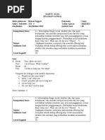 Contoh Kisi-Kisi Dan Kartu Soal Bahasa Inggris Kelas Xii Lengkap Dengan Kunci Jawaban | PDF