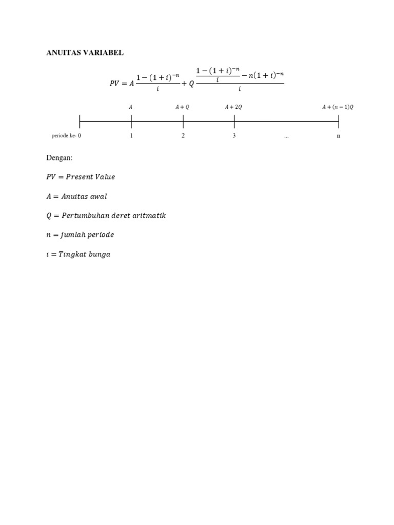 Pertemuan 4 - Anuitas Variabel, Amort, Dana Pelunasan | PDF