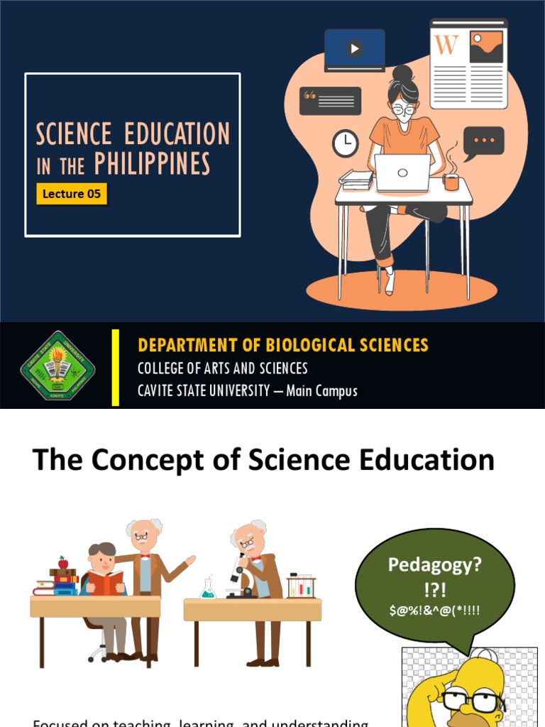Lecture 5 - Science Education in The Philippines | PDF
