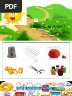 EPP 4 - Mga Kagamitan Sa Pananahi | PDF